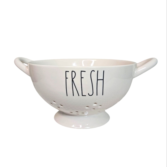 Rae Dunn | Dining | Rae Dunn Fresh Ceramic Colander Strainer | Poshmark